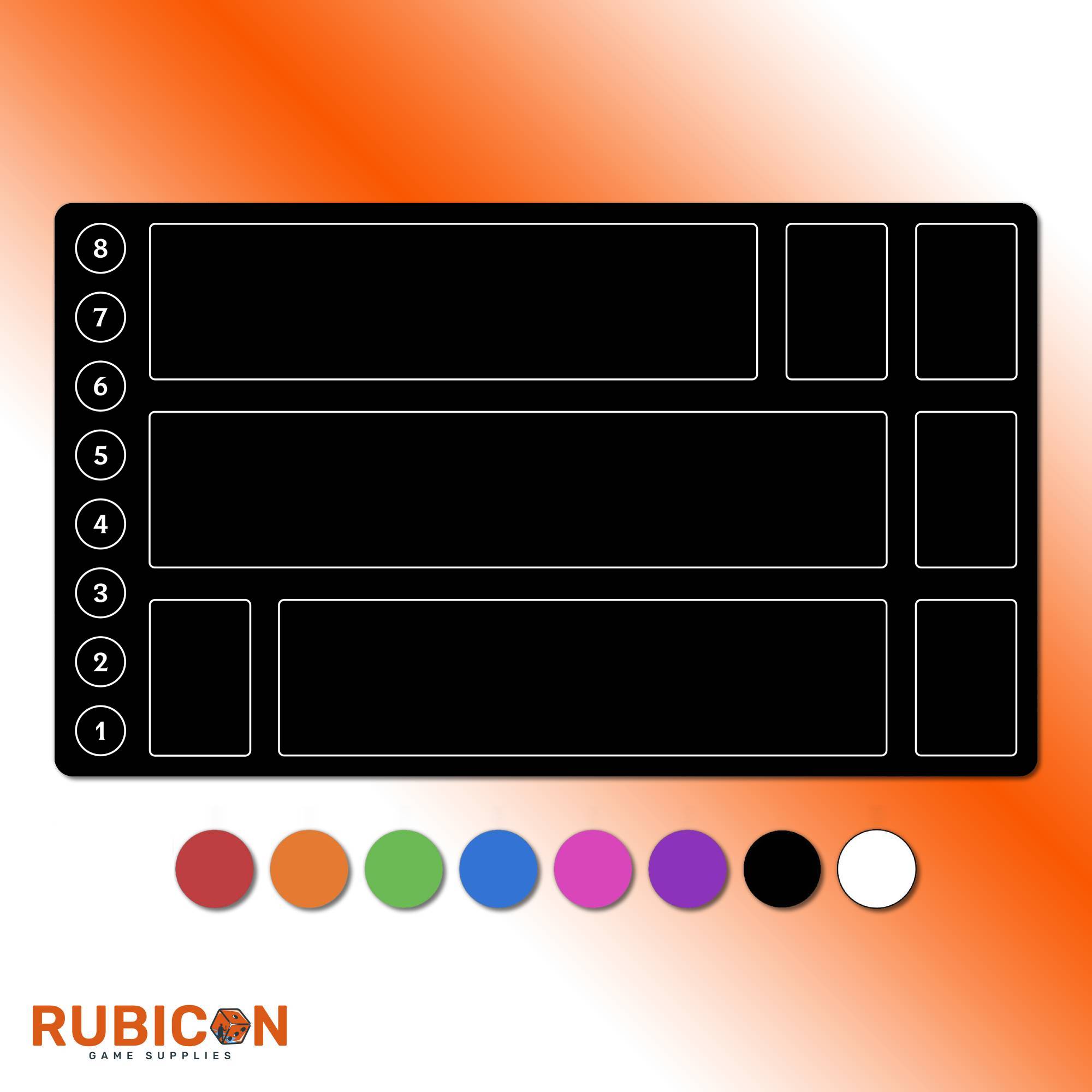 Riftbound TCG playmat, 24"x14", 8 color choices – Rubicon Game Supplies